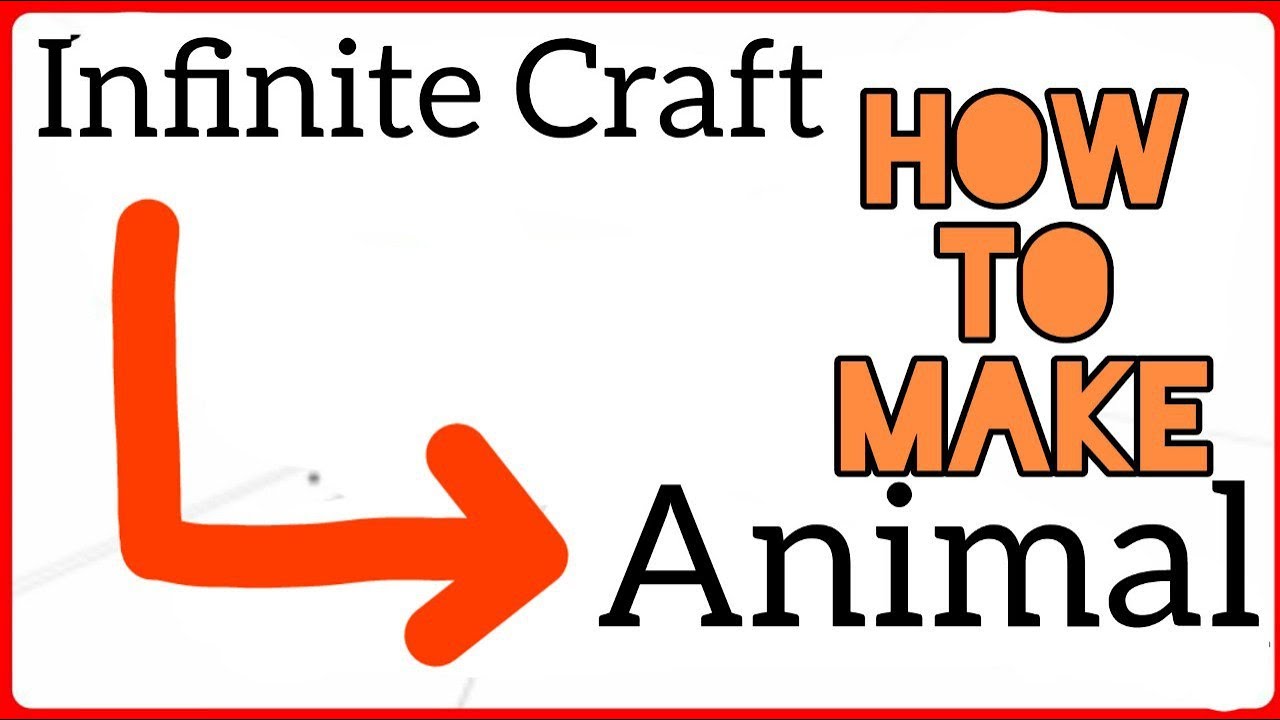 how to make animal in infinite craft - YouTube