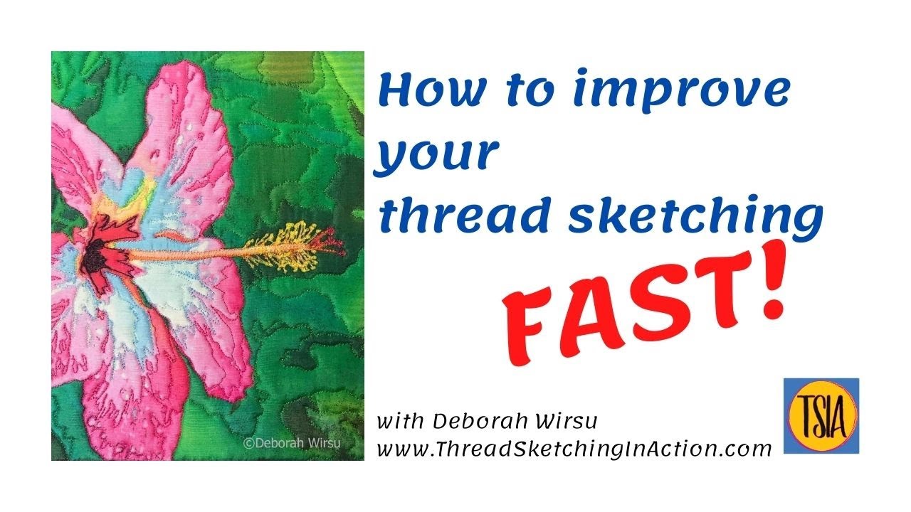 TSIA No 93 - How to improve your thread sketching FAST! - YouTube