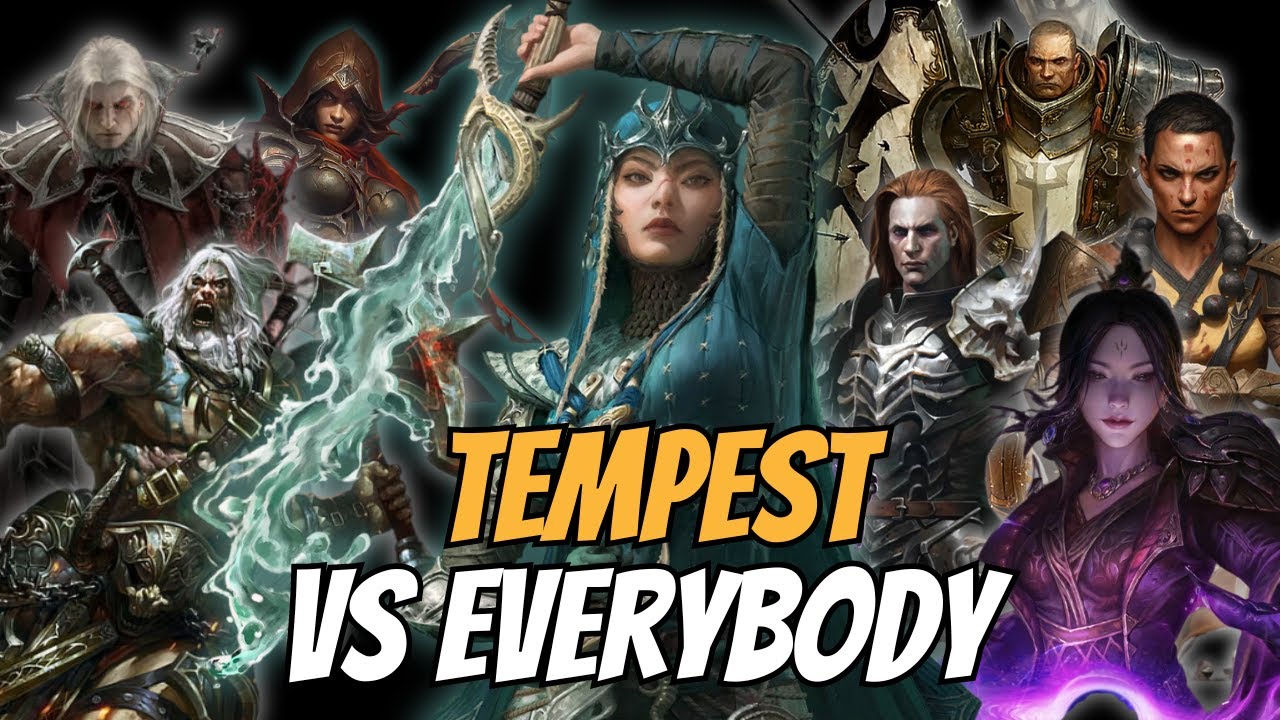 HARBINGER PARAGON AND RUNES TEST ON BATTLEGROUND - PVP TEMPEST I DIABLO ...