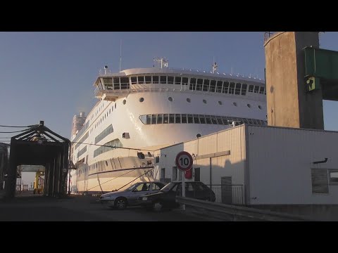 Cork/Ringaskiddy (IRL) → Roscoff (F): overnight ferry [July 2018]