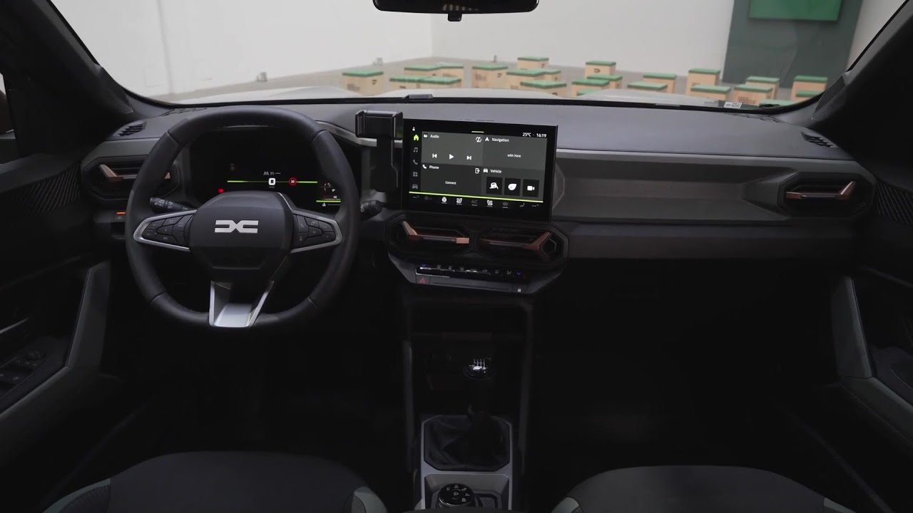All-new Dacia Bigster Extreme version Interior Design in Schiste Grey ...