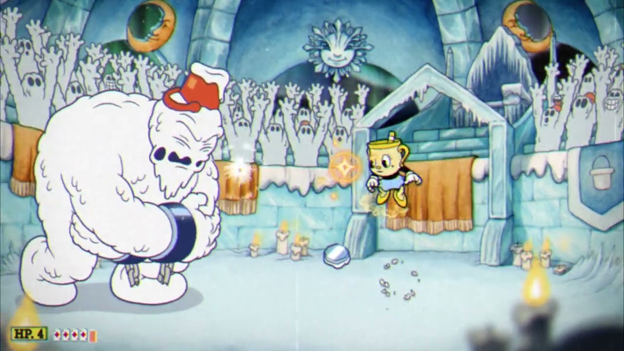 Mortimer Freeze in SNOW CULT SCUFFLE Cuphead dlc - YouTube