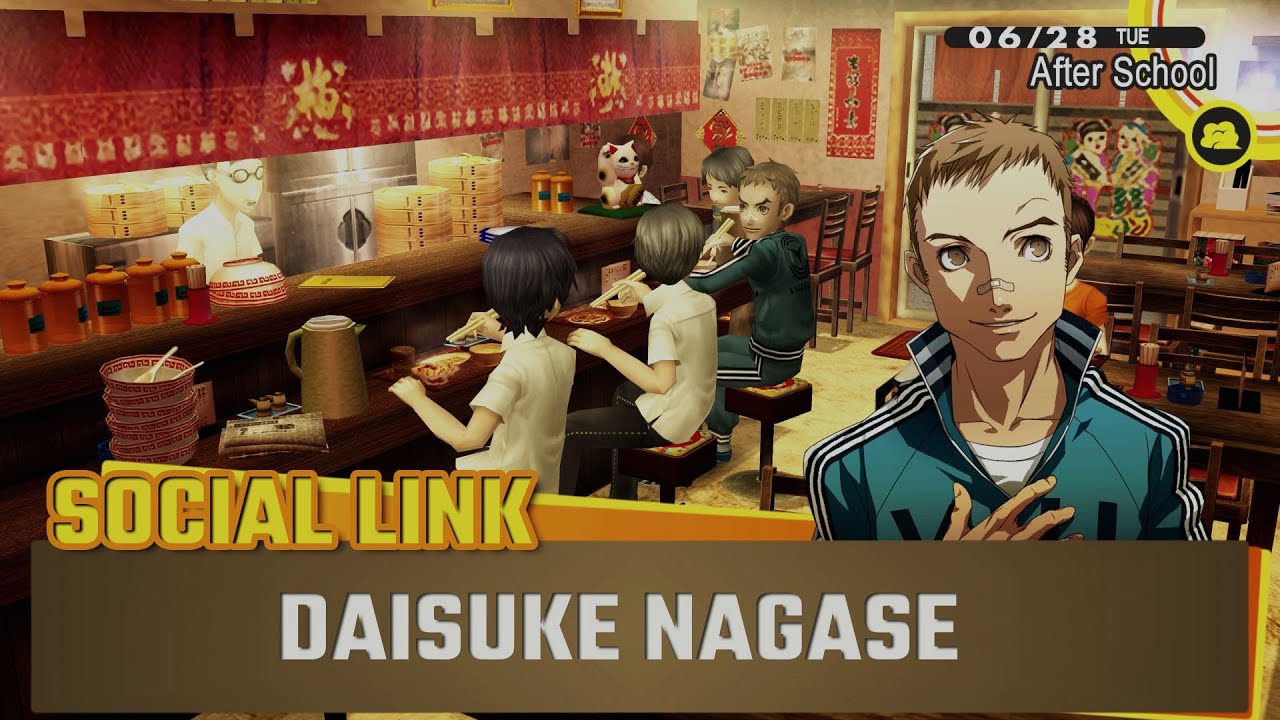 Daisuke Social Link | Persona 4 Golden - YouTube