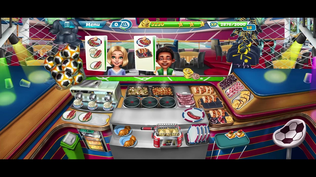 Full Upgrade Interior dan Kitchen !! Lvl 36-40 Bar Sport | Cooking ...