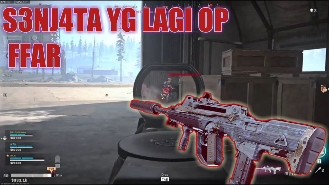 GAMEPLAY COD WARZONE PAKAI FFAR - YouTube