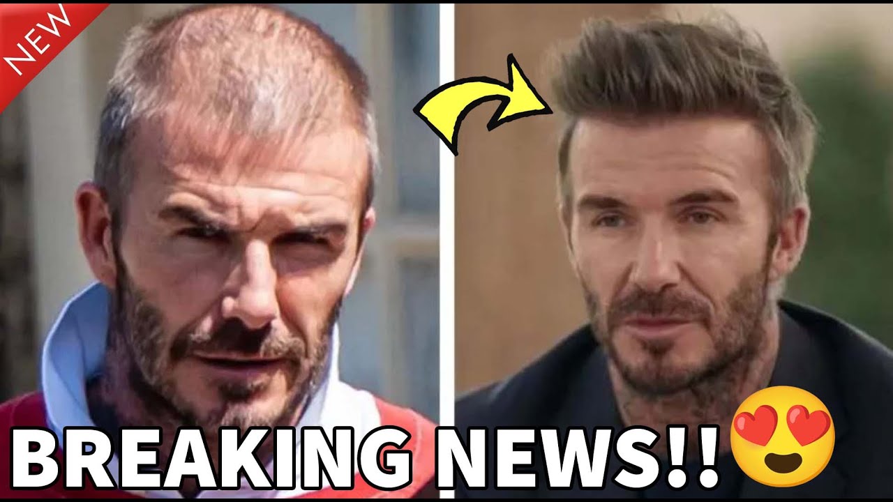 Shocking!! David Beckham's Iconic Haircuts and Styles Over the Years ...