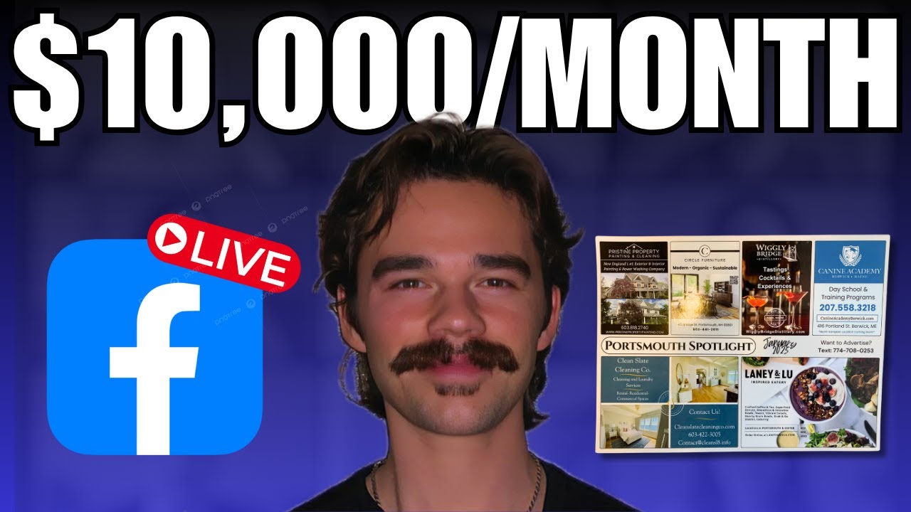 Retire With This Facebook Ad + 9x12 Postcard Business - YouTube