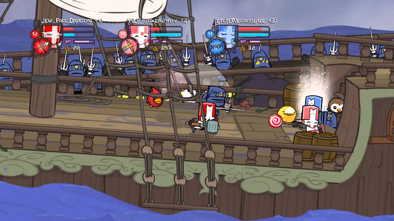 Castle Crashers Playthrough part 11 1/2; Going Sailing - YouTube