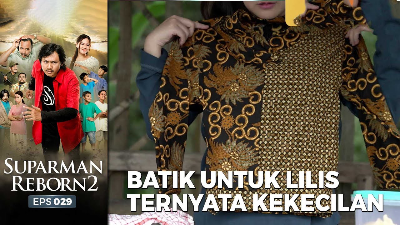 BATIKNYA KEKECILAN! Batik Yang DIkasih Lukman Kekecilan | SUPARMAN ...