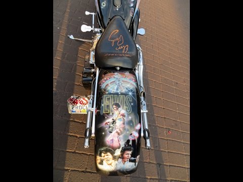 Elvis Presley Bike on Beale Street - YouTube