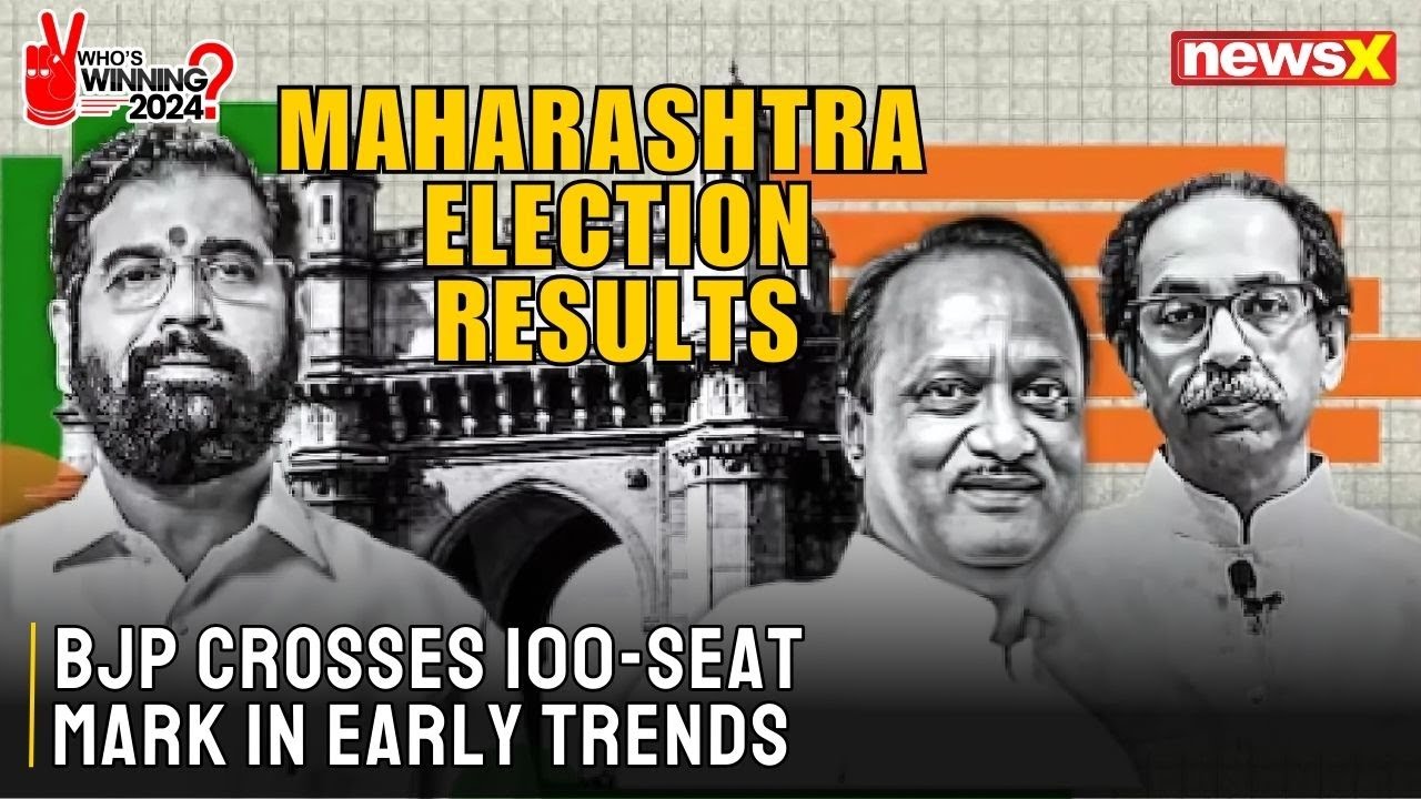 Maharashtra Election Results: BJP Crosses 100-seat Mark In Early Trends ...