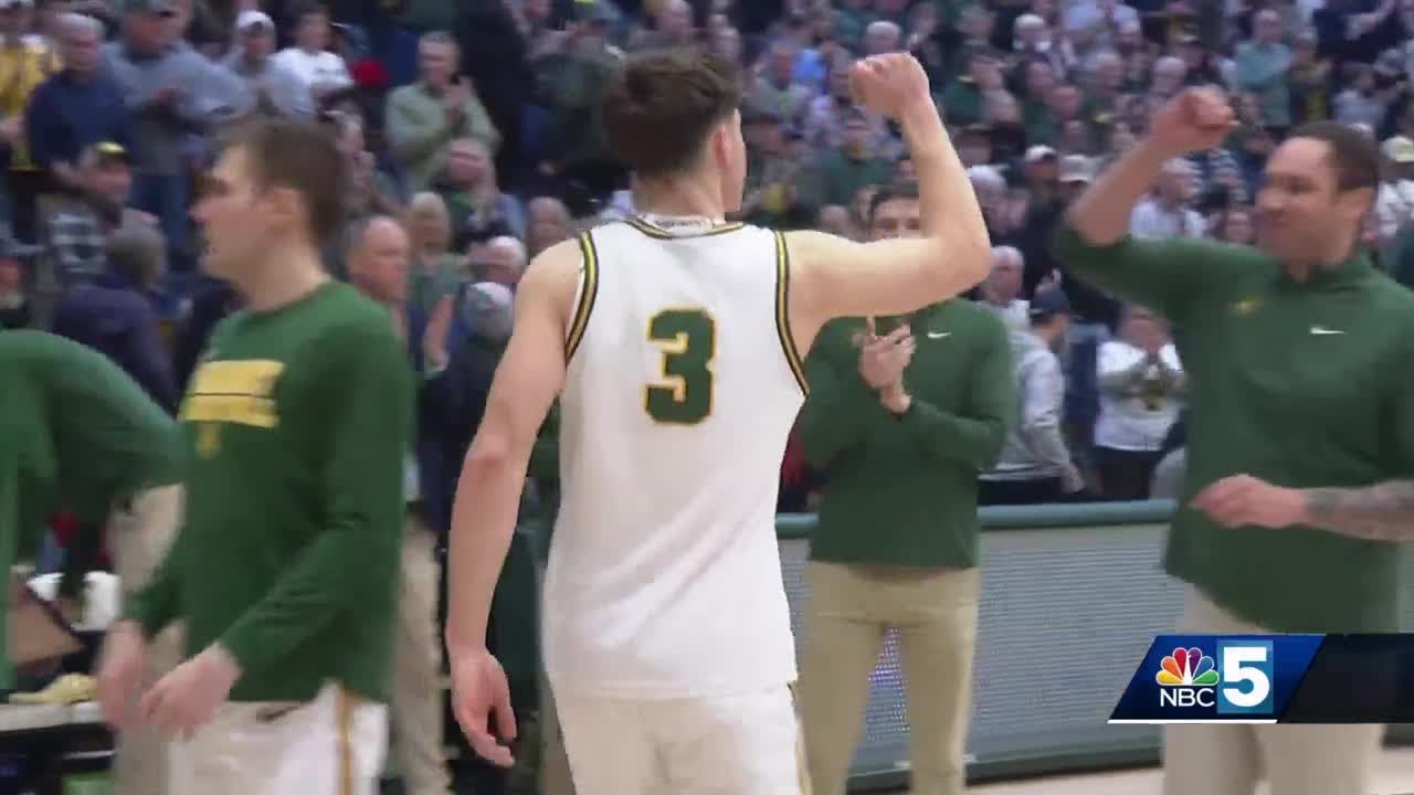 TJ Hurley scores 23 points in Vermont Men's Basketball's win over ...