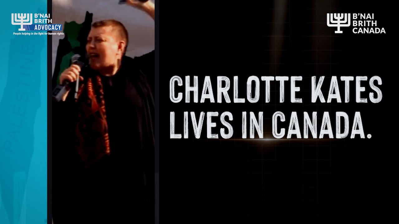 Charlotte Kates, Leader of Samidoun, Living in Canada - YouTube