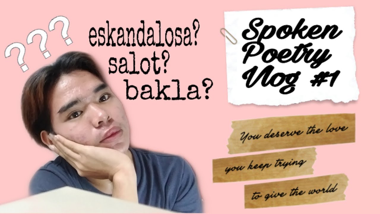 Bakla || Spoken Poetry Vlog#1 - YouTube