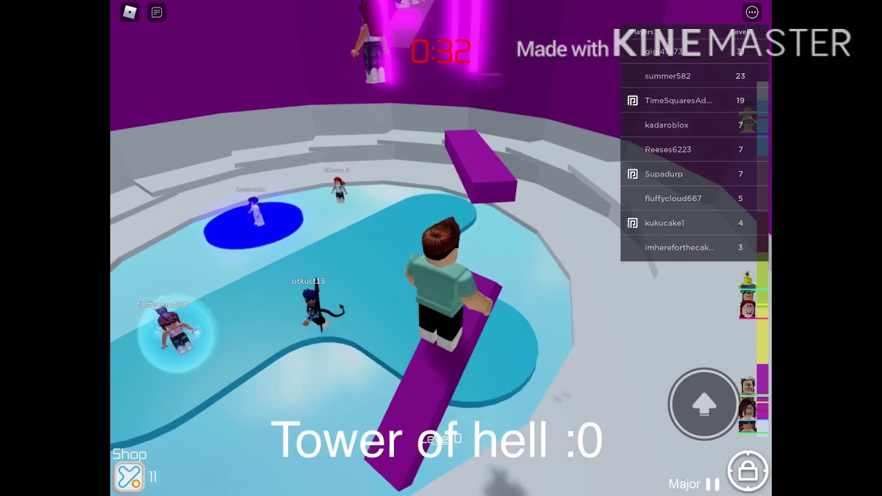 Tower of hell gameplay trying to win - YouTube
