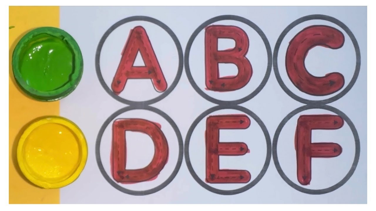 ABCDEF Learning For Kids and Toddlers and Preschoolers | (314). - YouTube