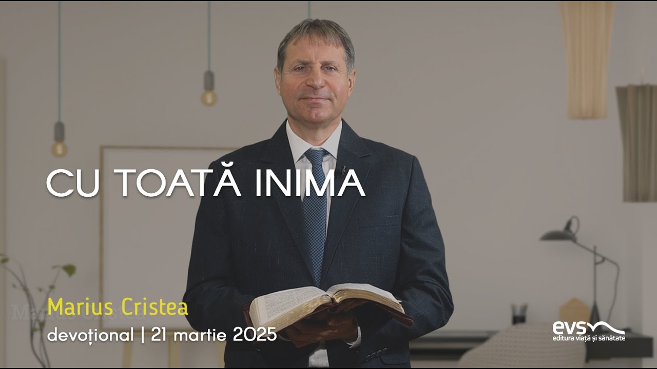 Devoțional | 21 martie 2025 | Marius Cristea - YouTube