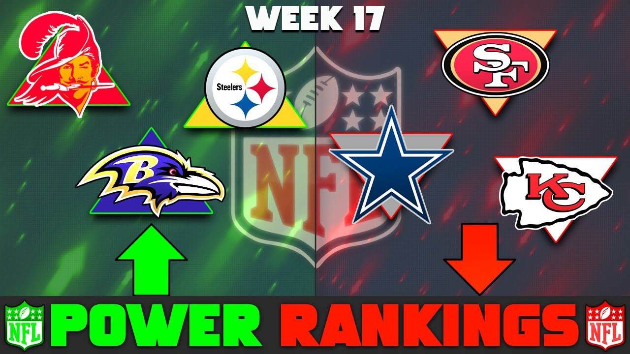 NFL Week 17 Power Rankings 2023 - YouTube