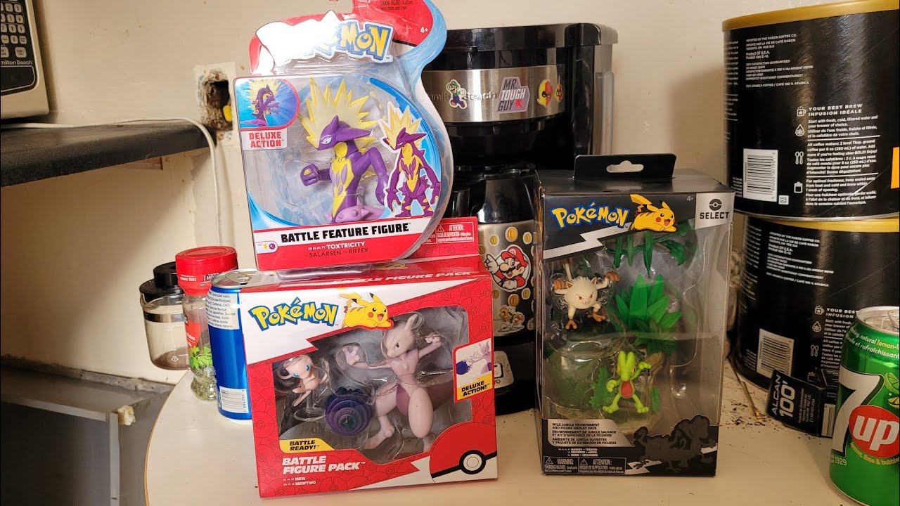 Opening Some More Pokémon Figures!! - YouTube