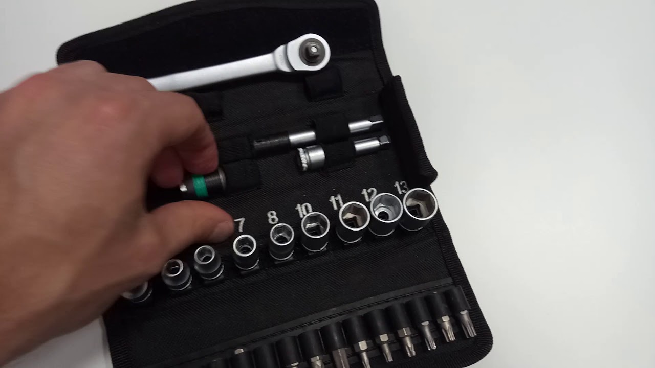 Wera Zyclop Mini Ratchet Set - YouTube