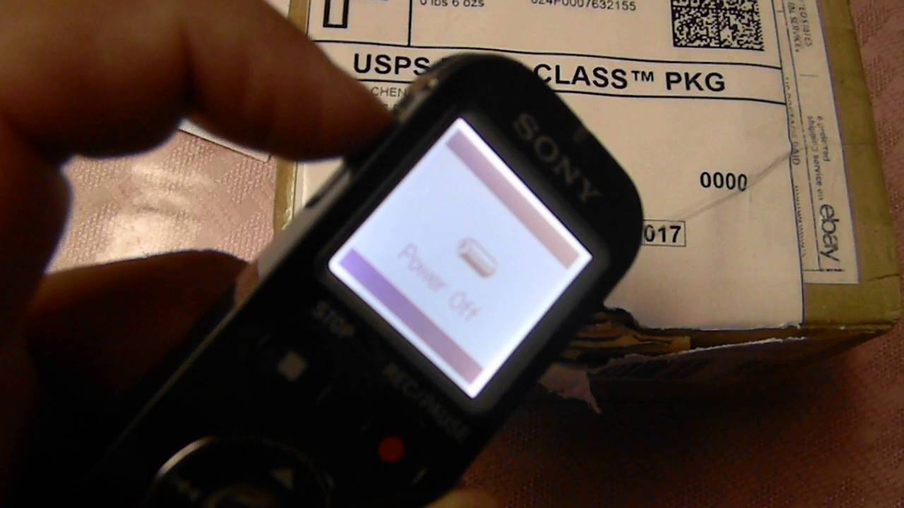 Sony ICD UX533 - YouTube