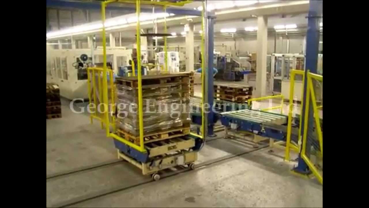 ΒΑΓΟΝΙ ΤΡΟΦΟΔΟΣΙΑΣ ΚΕΝΩΝ ΠΑΛΕΤΩΝ / PALLET SHUTTLE CARS - YouTube