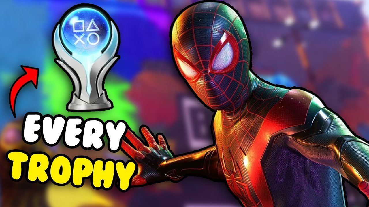 Spider-Man's Platinum Trophy is Spectacular! - YouTube