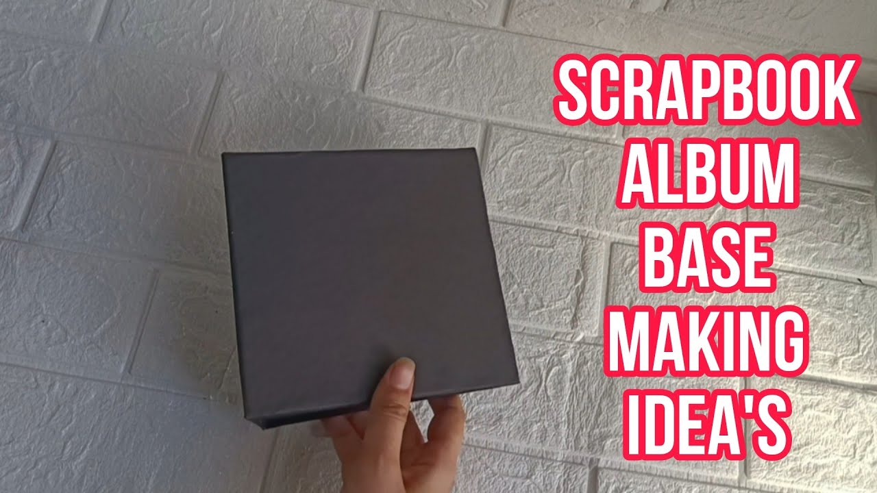 DIY Scrapbook Photo Album Base | Easy & Creative Album Making Idea 📸 # ...