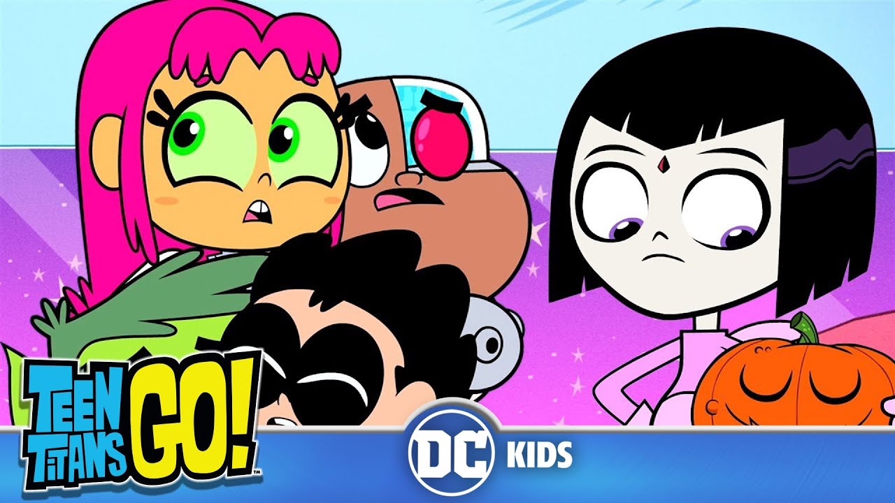 Teen Titans Go! | Kids Again in Halloween | @dckids - YouTube
