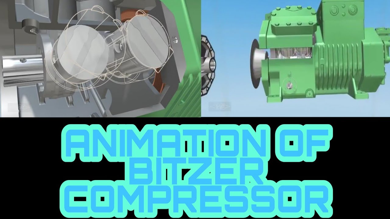 BITZER compressor animation - YouTube