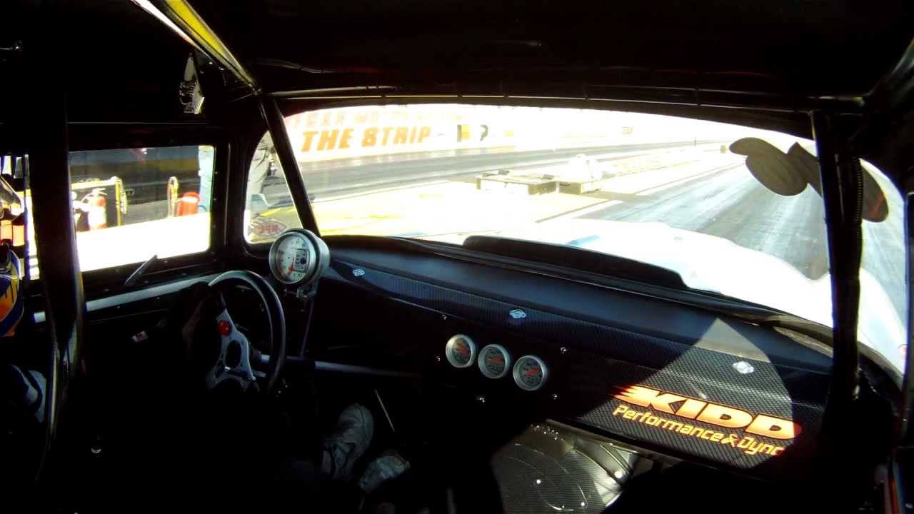 GoPro HD Hero: Pro Bracket Racing On-Board 55 Chevy - YouTube