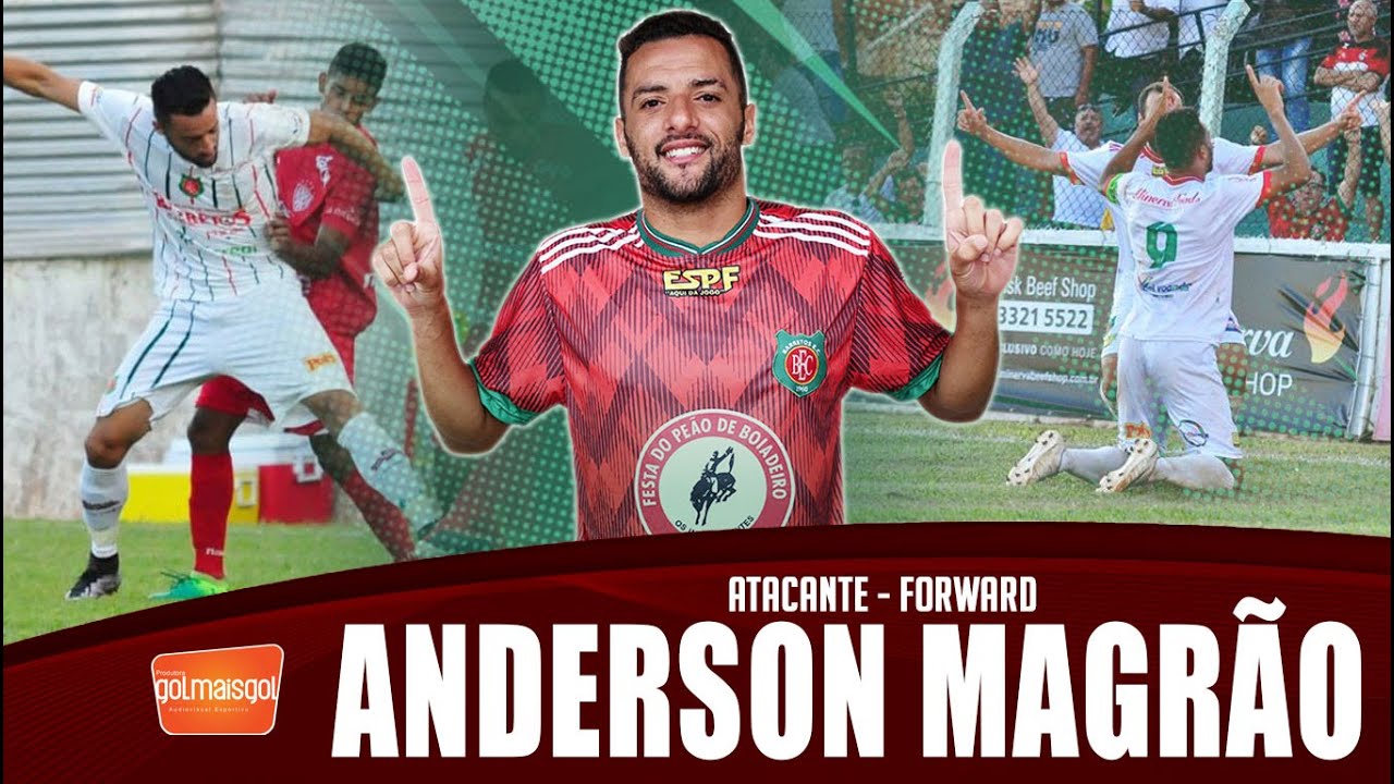 ⚽ ANDERSON MAGRÃO (1988) / ATACANTE / Anderson Portela de Araújo - YouTube