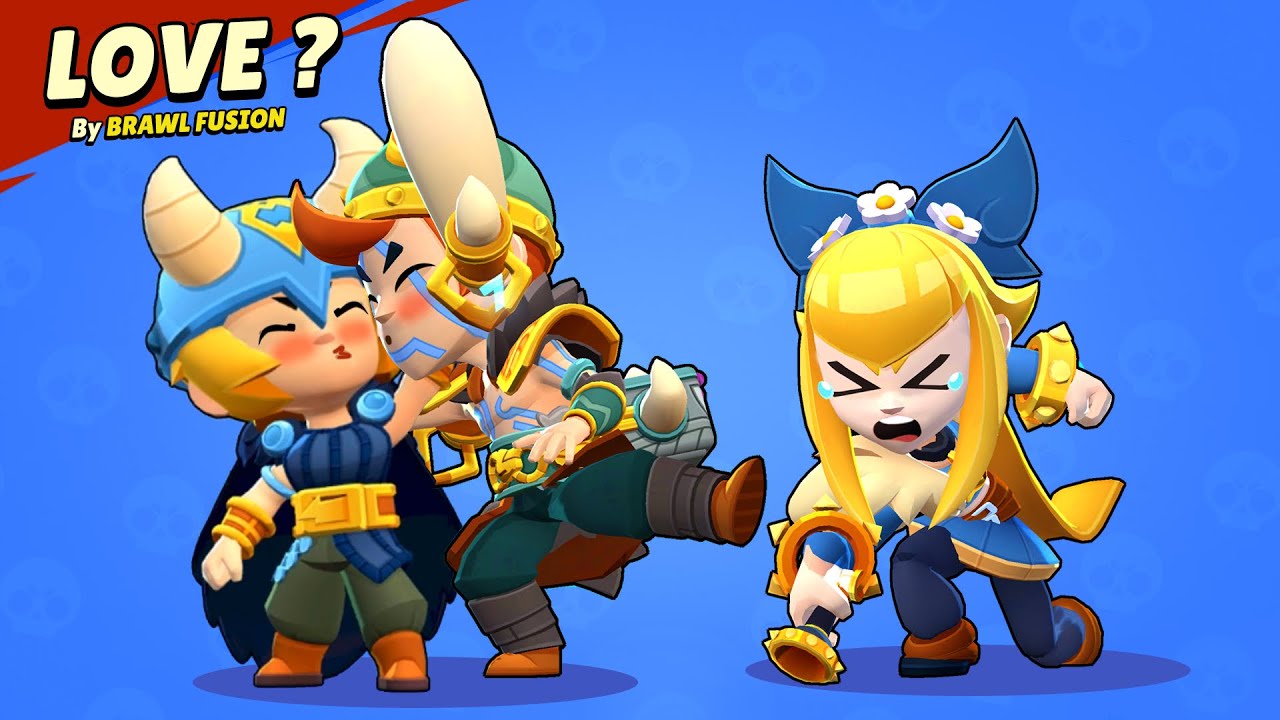 Love story Thor Bibi Chester Loki⚡ vs MELODIE 😲 Brawl Stars Funny Pose ...