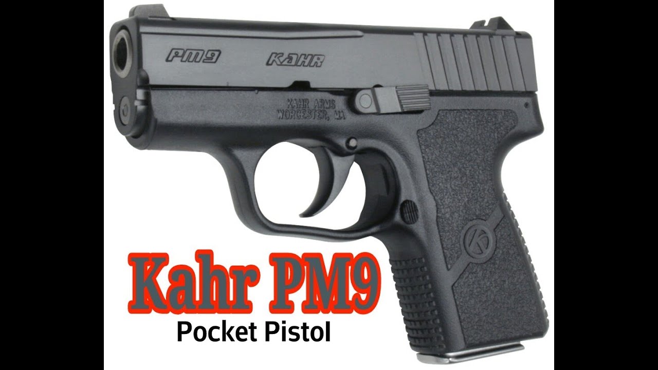 Kahr PM9 Black Diamond finish (New backup) - YouTube