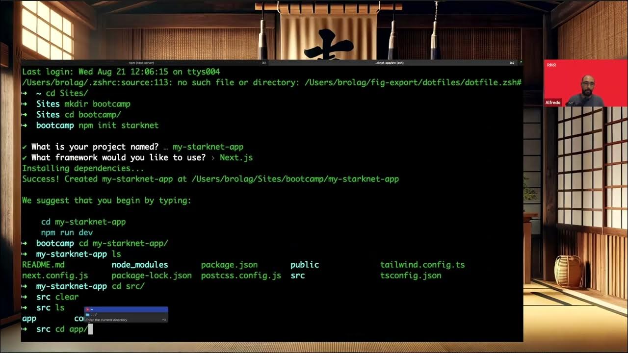 Dojo Coding: Starknet Bootcamp Clase 5 - Frontend - YouTube