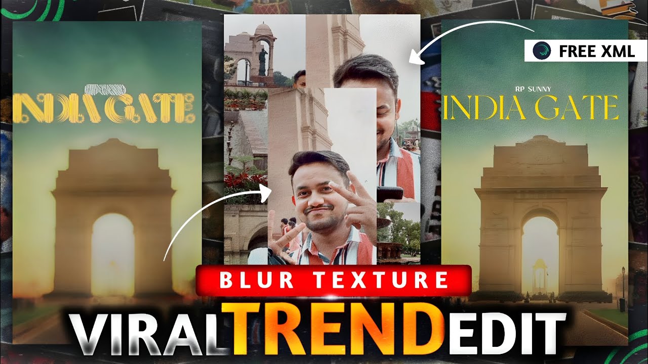 New viral 😱 Blur Texture Reels Video Editing | Alight Motion Reels ️ ...
