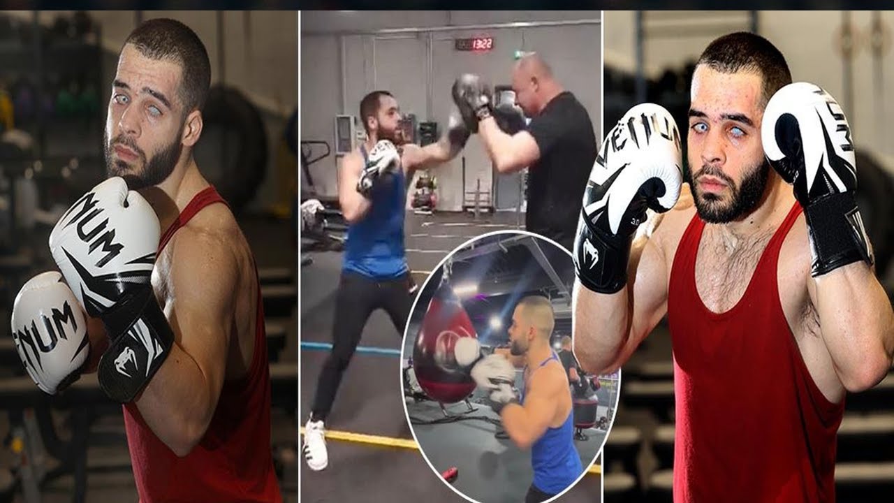 Totally blind boxer set for first fight - against opponent who is fully ...