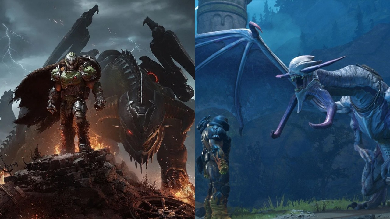 When Doom guy meets another Dragon after losing his Pet - Doom: The ...