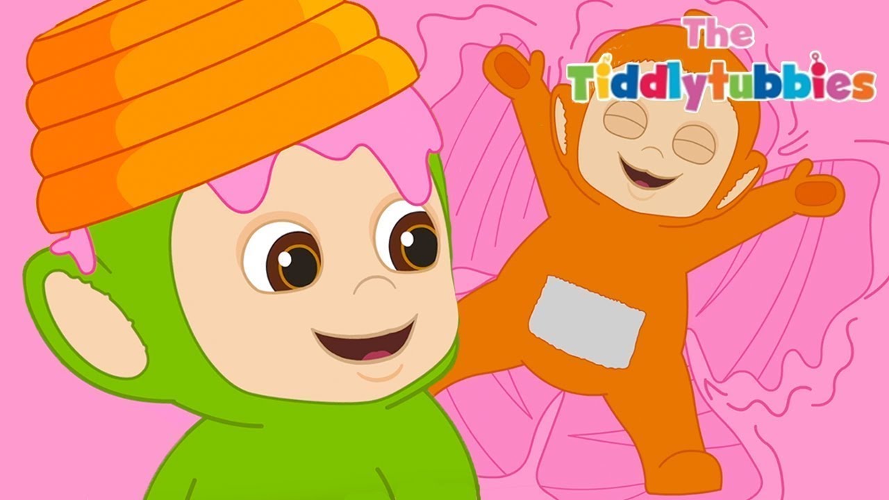 Teletubbies ★ BARU Tiddlytubbies Season 2! ★ Episode 3: Kereta Tubby ...