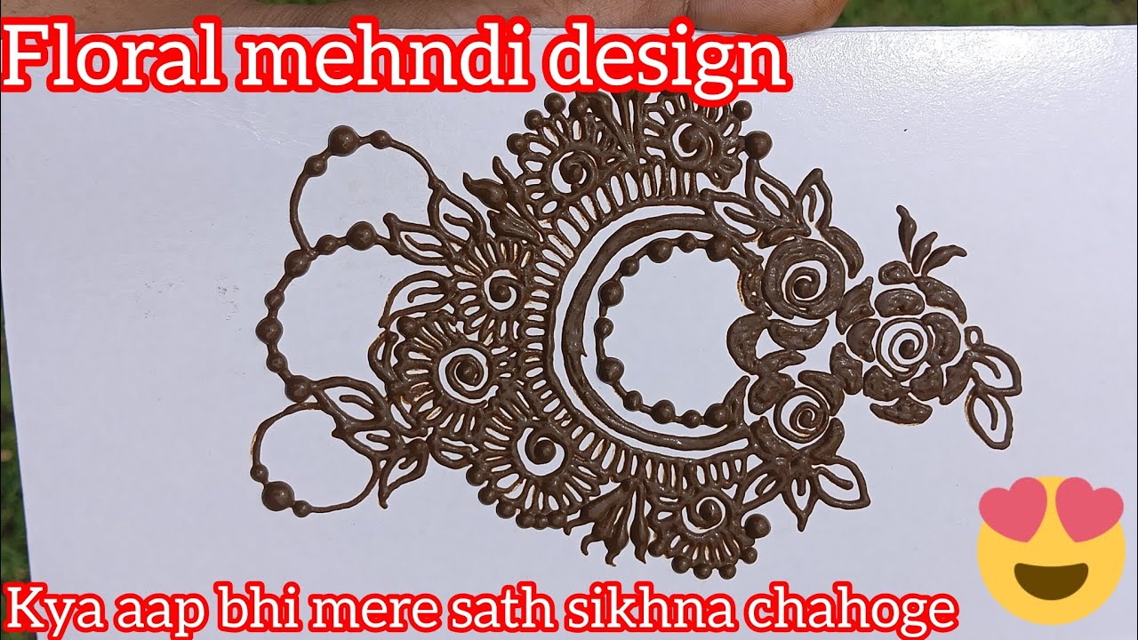 Sunder mehndi design for all festival - YouTube