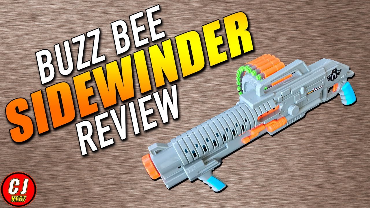 Air Warriors Sidewinder | Review Buzz Bee Guns Ultra-Tek Series - YouTube