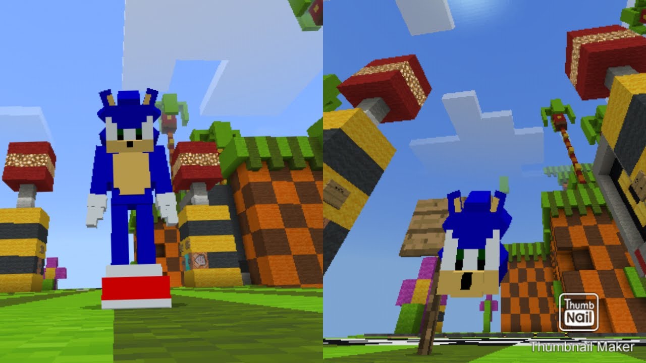 How to become sonic the Hedgehog in Minecraft (android/iOS, Xbox one ...