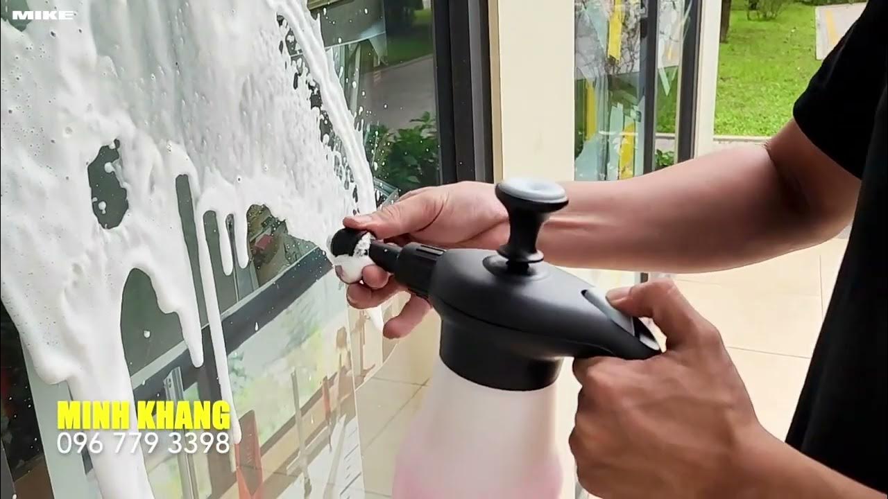 Bình xịt bọt tuyết EPOCA TEC ONE 1000 FOAMER – EPDM, sản xuất tại Ý - YouTube