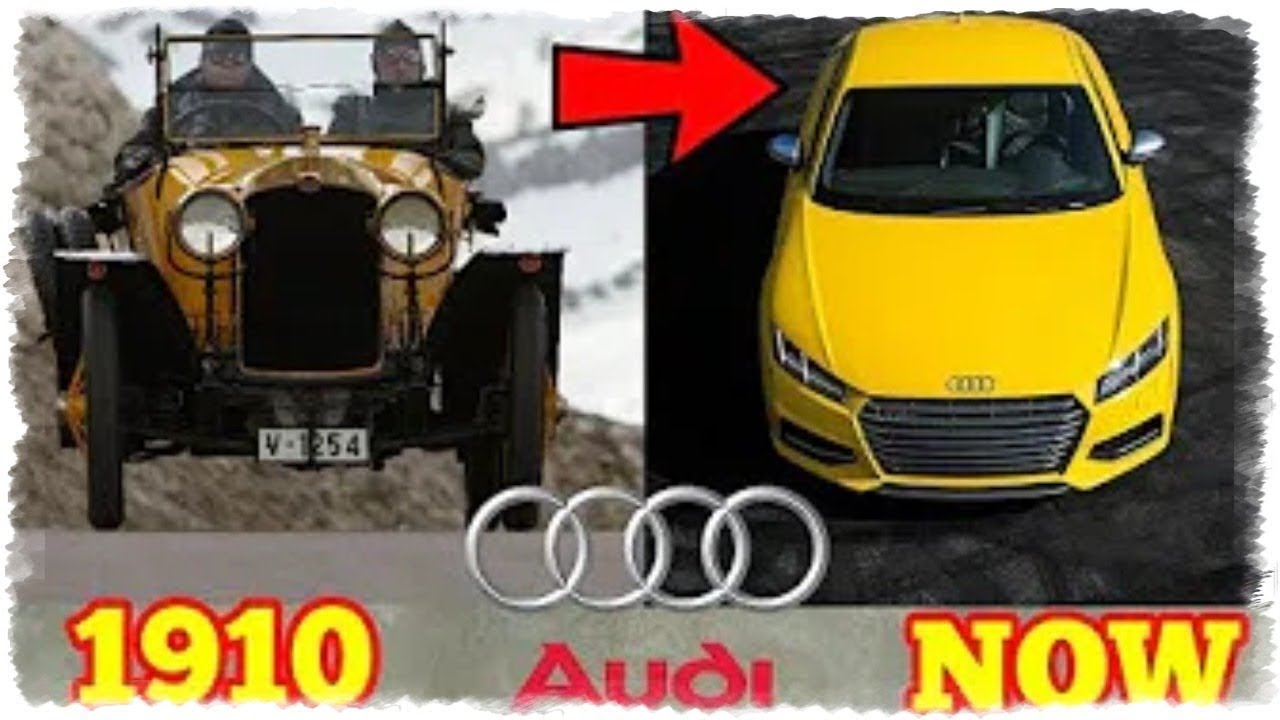 AUDI Evolution 1910 - 2019 - YouTube