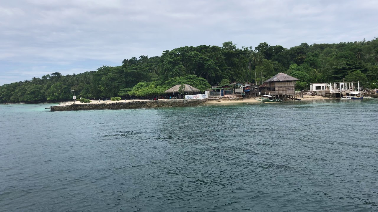 Talikud Island from a pambot (pump boat), Samal, Davao, Philippines ...