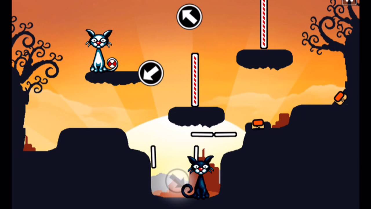 cat physics original level 068 Bridges n' Buttons - 842/848 - YouTube