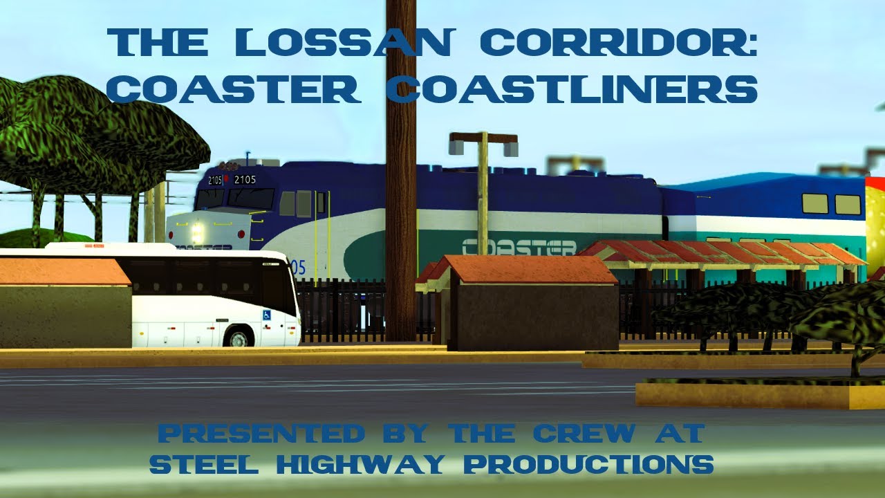 The LOSSAN Corridor: COASTER Coastliners - YouTube