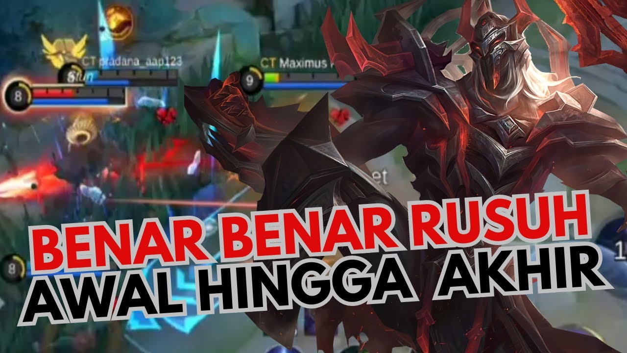 PERTANDINGAN INI BENAR BENAR RUSUH, BEST BUILD MOSKOV TOP GLOBAL ...