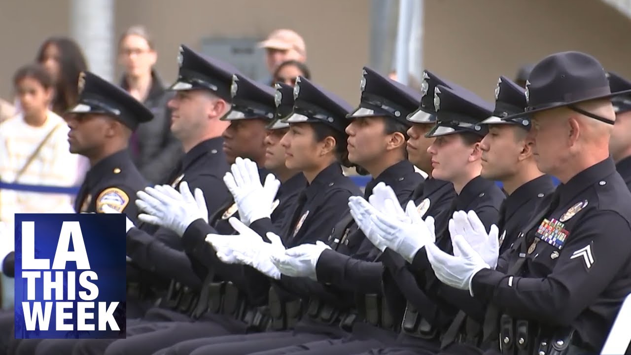 Los Angeles Police Department Class 6-24 Graduation - YouTube