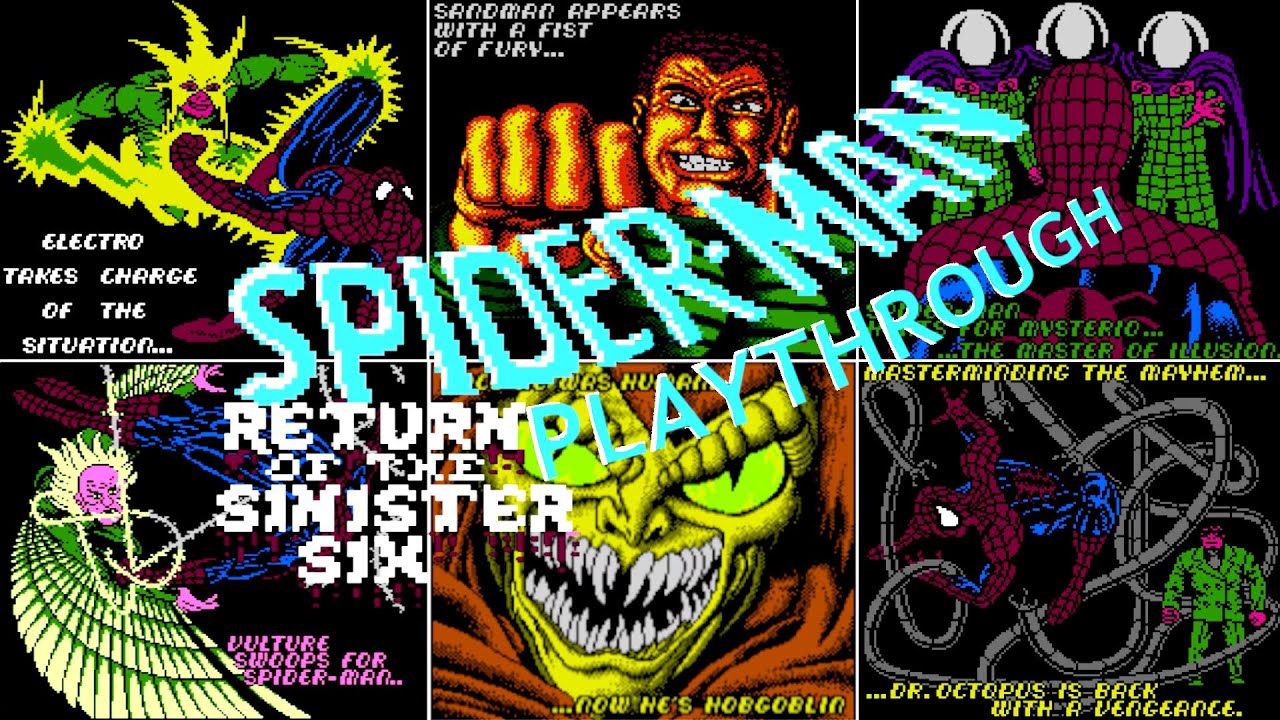 Spider-Man Return of the Sinister Six (Nes) Playthrough/ Sinister unfortunately only in name ...